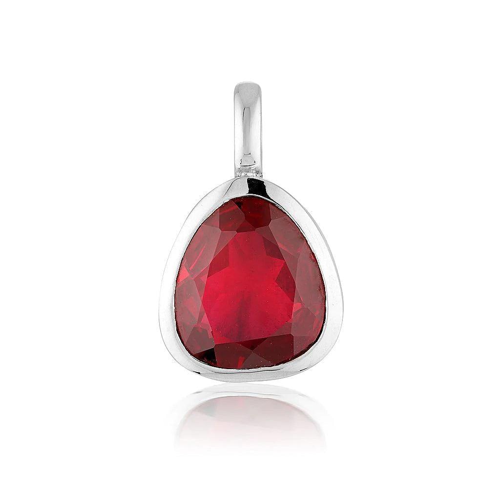 Gemstone Adornment - Tri-Cut - Ruby Red Corundum – UbyKate